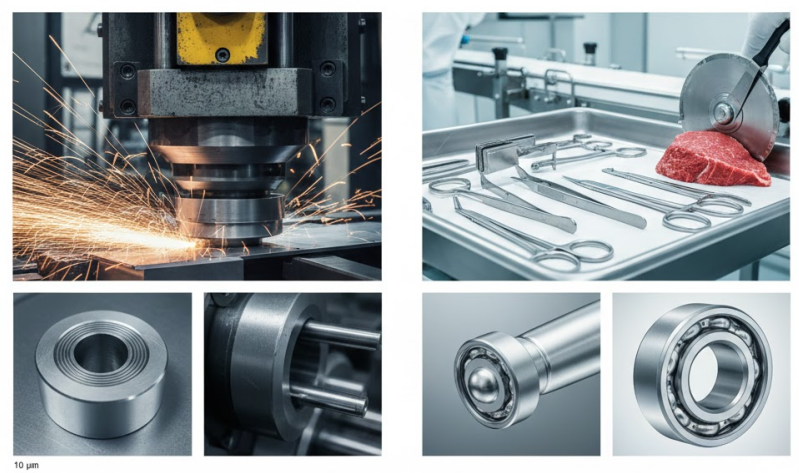 D6 vs 440C Tool Steel: High-Carbon Tungsten Alloy vs Stainless Steel ...